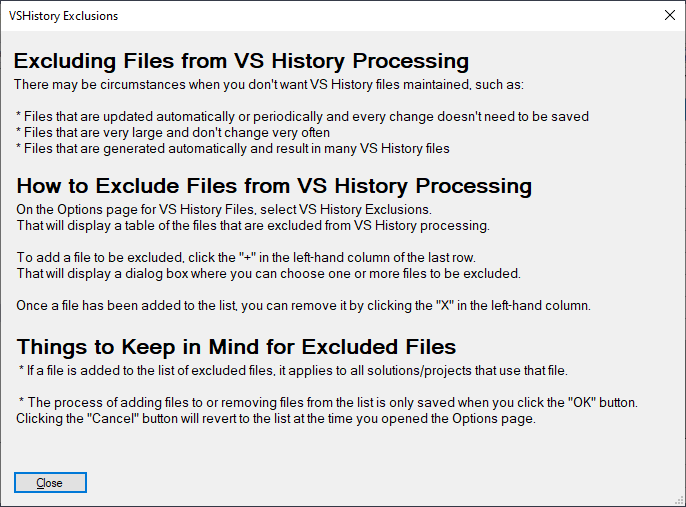 VSHistory 2022 -- Visual Studio File Histories - Visual Studio Marketplace