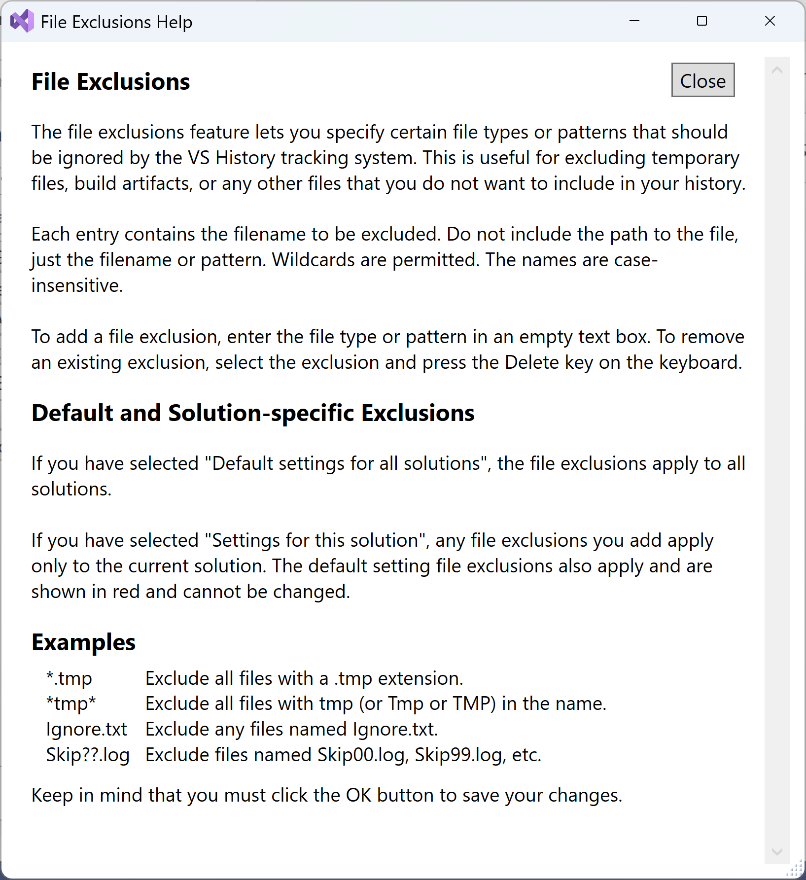 VSHistory 2022 -- Visual Studio File Histories - Visual Studio Marketplace