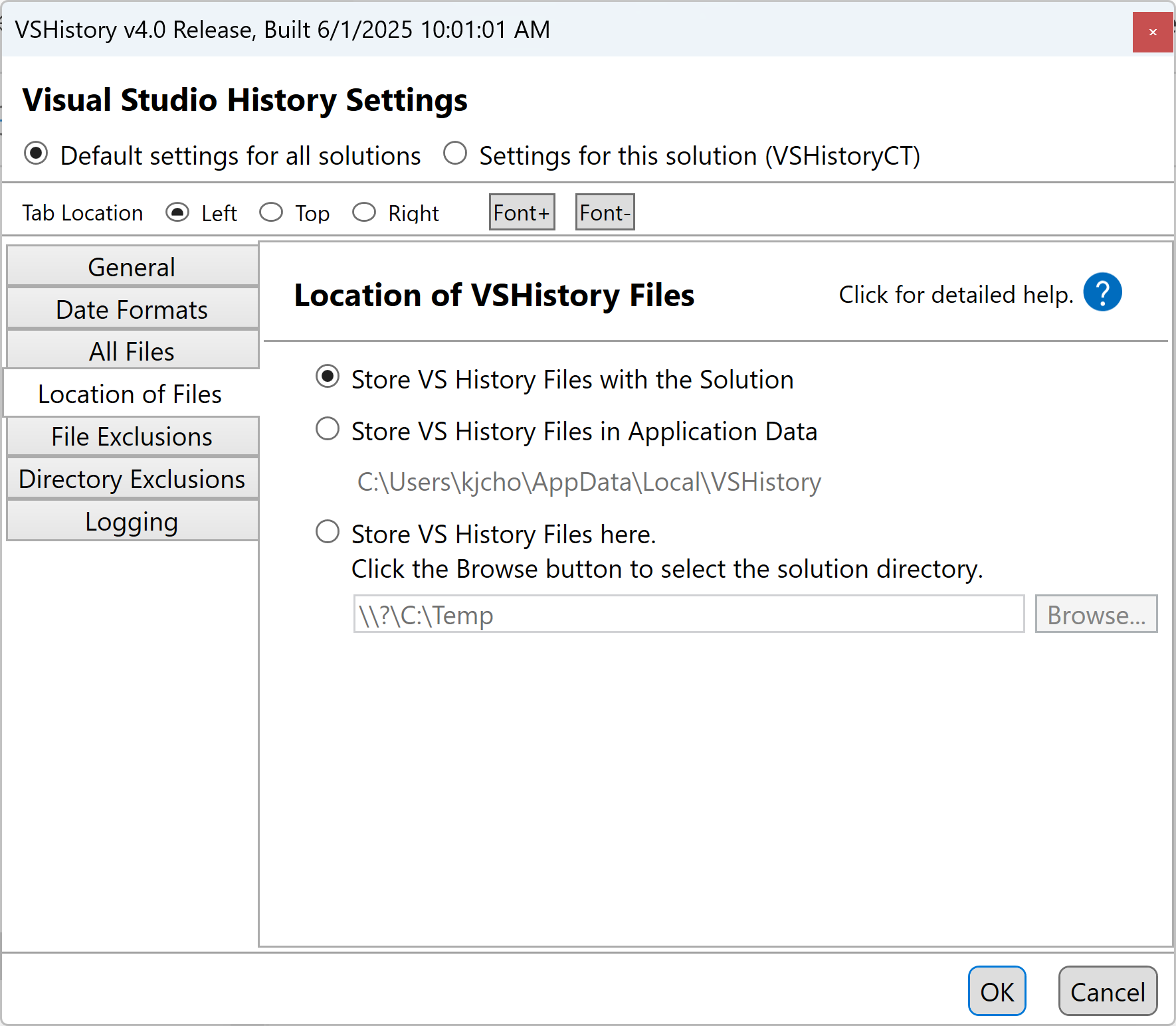 VSHistory 2022 -- Visual Studio File Histories - Visual Studio Marketplace